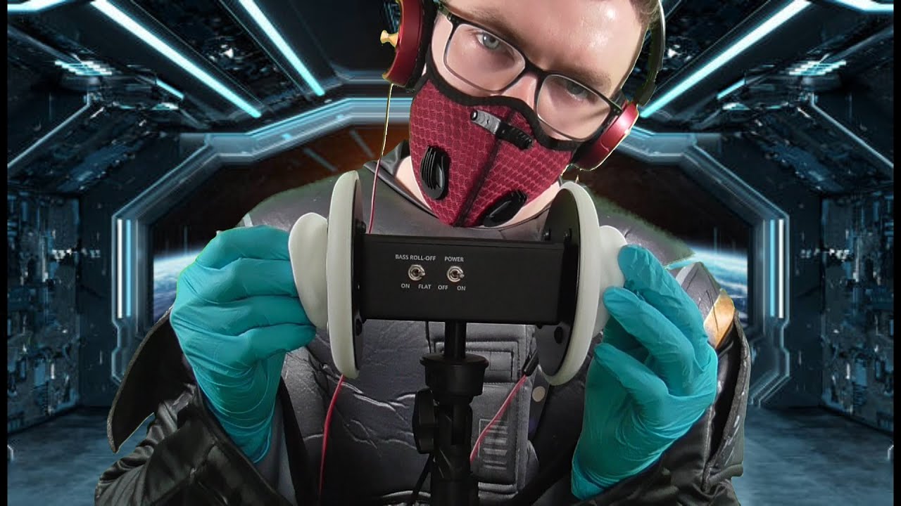 ASMR - 👂 👽 Dissecting Your Human Ears [Spaceship Ambience] - YouTube