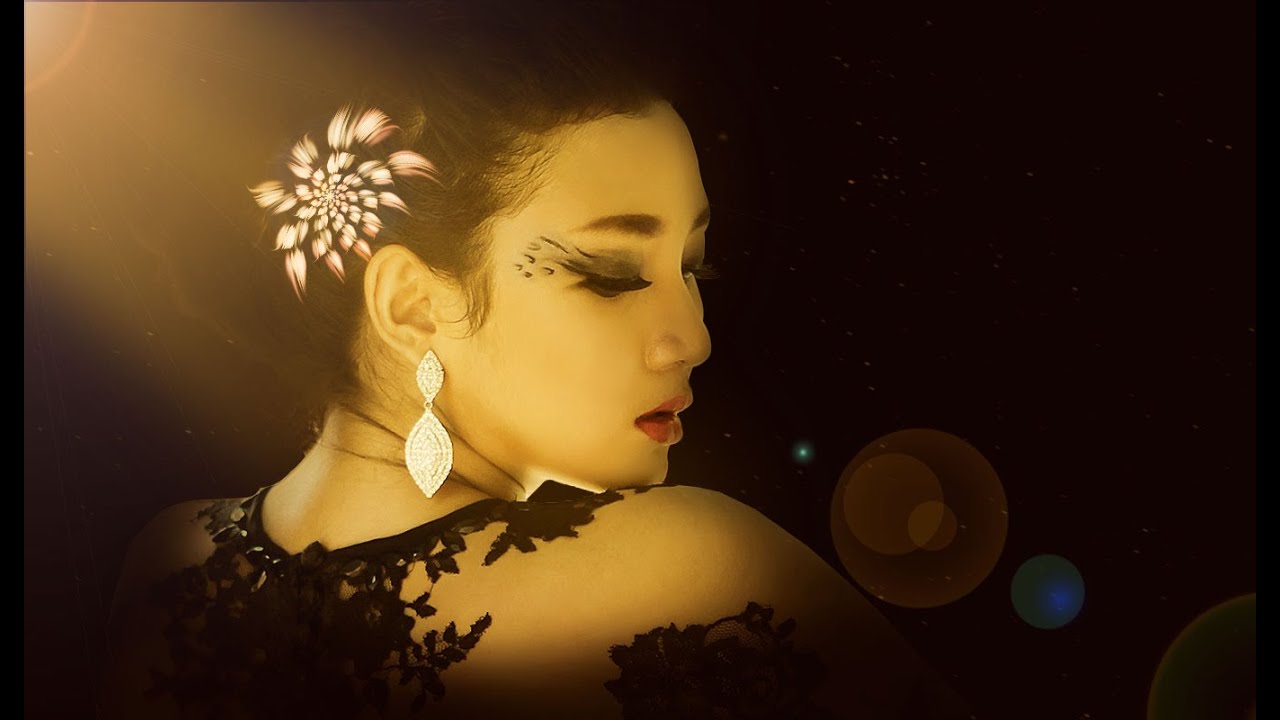 Photoshop Manipulation Tutorial | Lens Flare Portrait Effect - YouTube
