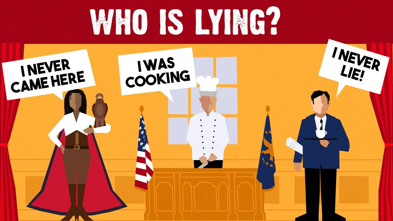 WHO IS LYING? SOLVE THIS PRESIDENTIAL SCANDAL! | S04E10 | RIDDLE ME ...