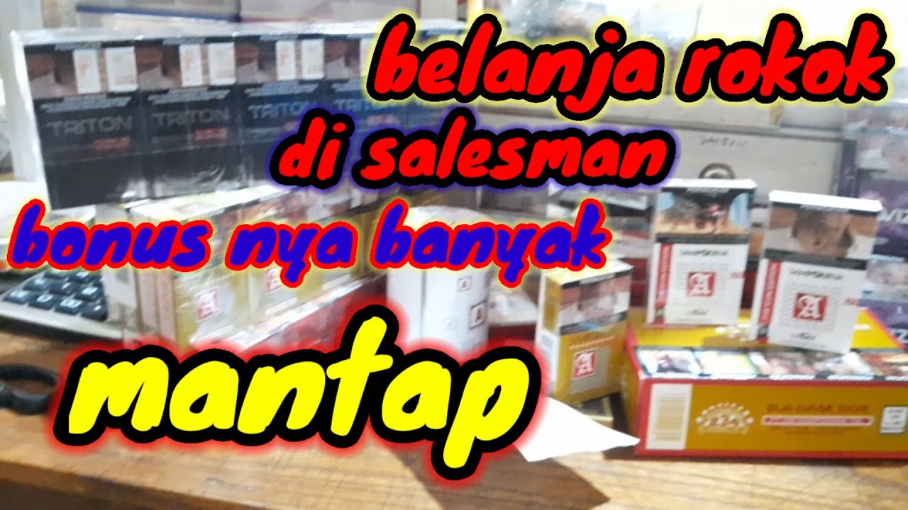 belanja rokok di salesman - YouTube