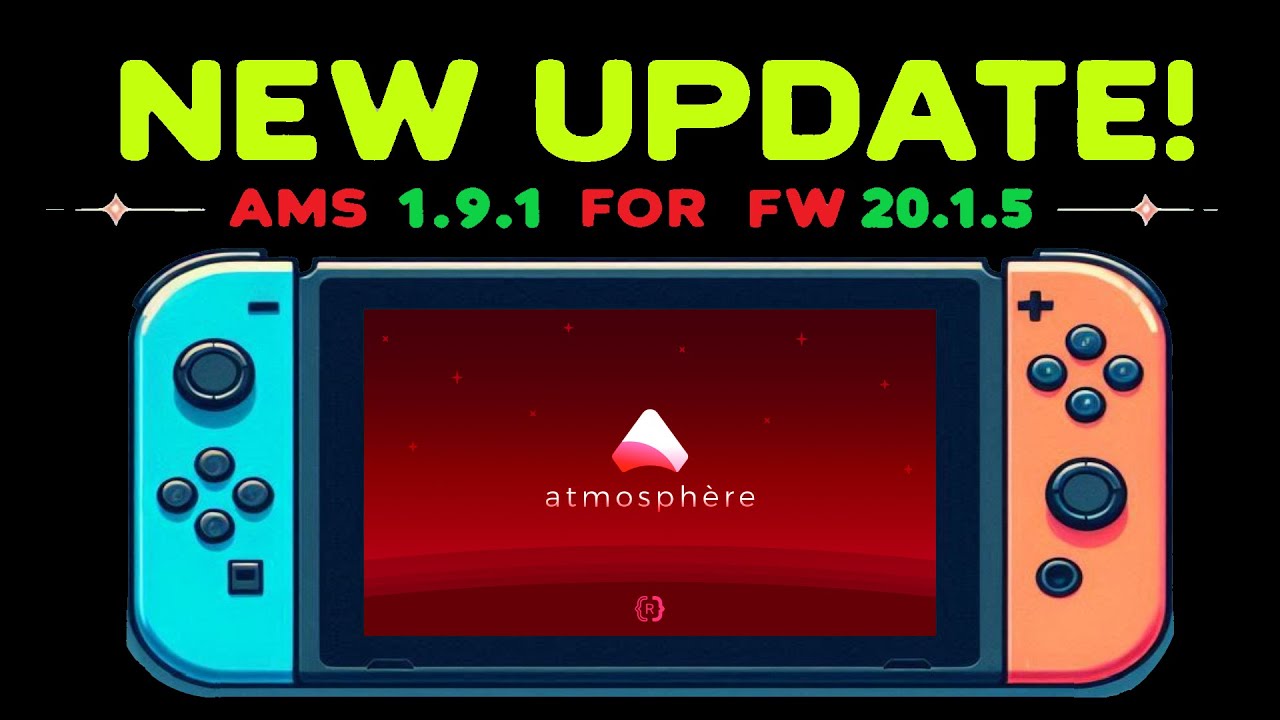 Switch Update! AMS 1.9.1. for FW 20.1.5 + App Pack! - YouTube