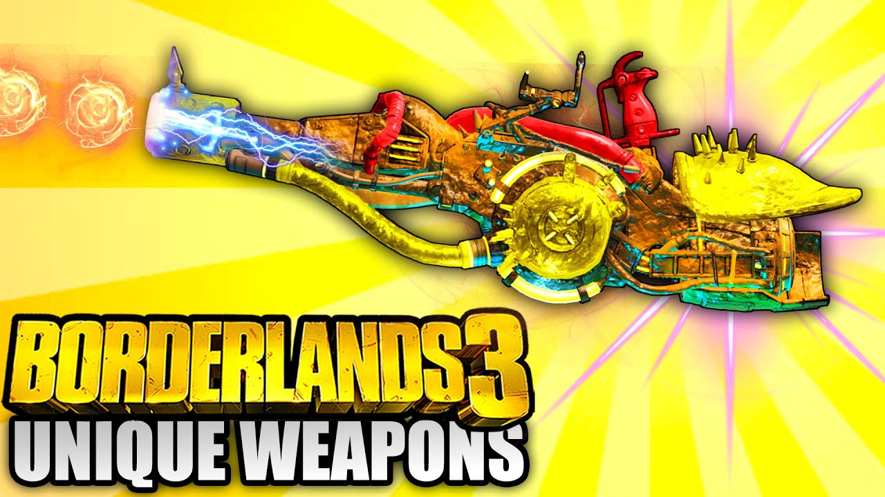 Borderlands 3 - Top 10 MOST UNIQUE Weapons IN THE GAME! - YouTube