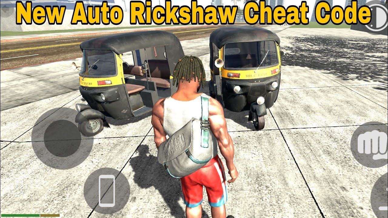 New Auto Rickshaw Cheat Code Update Gameplay 2024 | Indian Bike Driving 3D New Update Gameplay ...