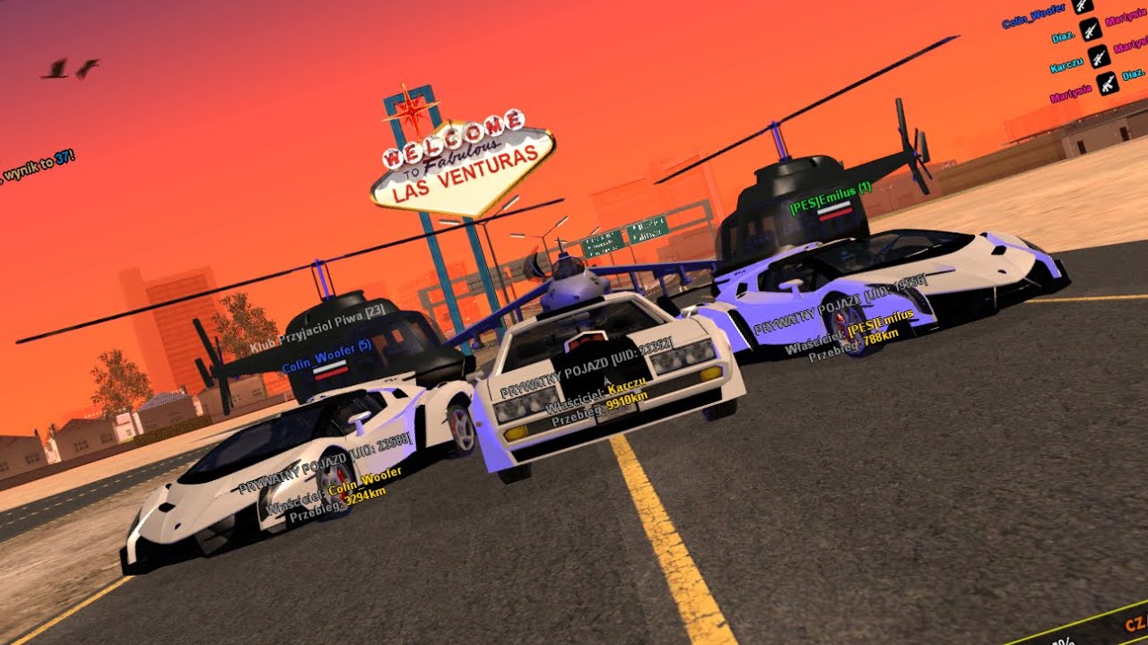 GTA:SAMP - Gold Party Polska (Drifting & Stunting) #13 - YouTube