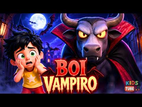 Música Infantil | O Boi da Cara Preta Vampiro - BOI VAMPIRO e o MENINO MAL-EDUCADO |Desenho Infantil
