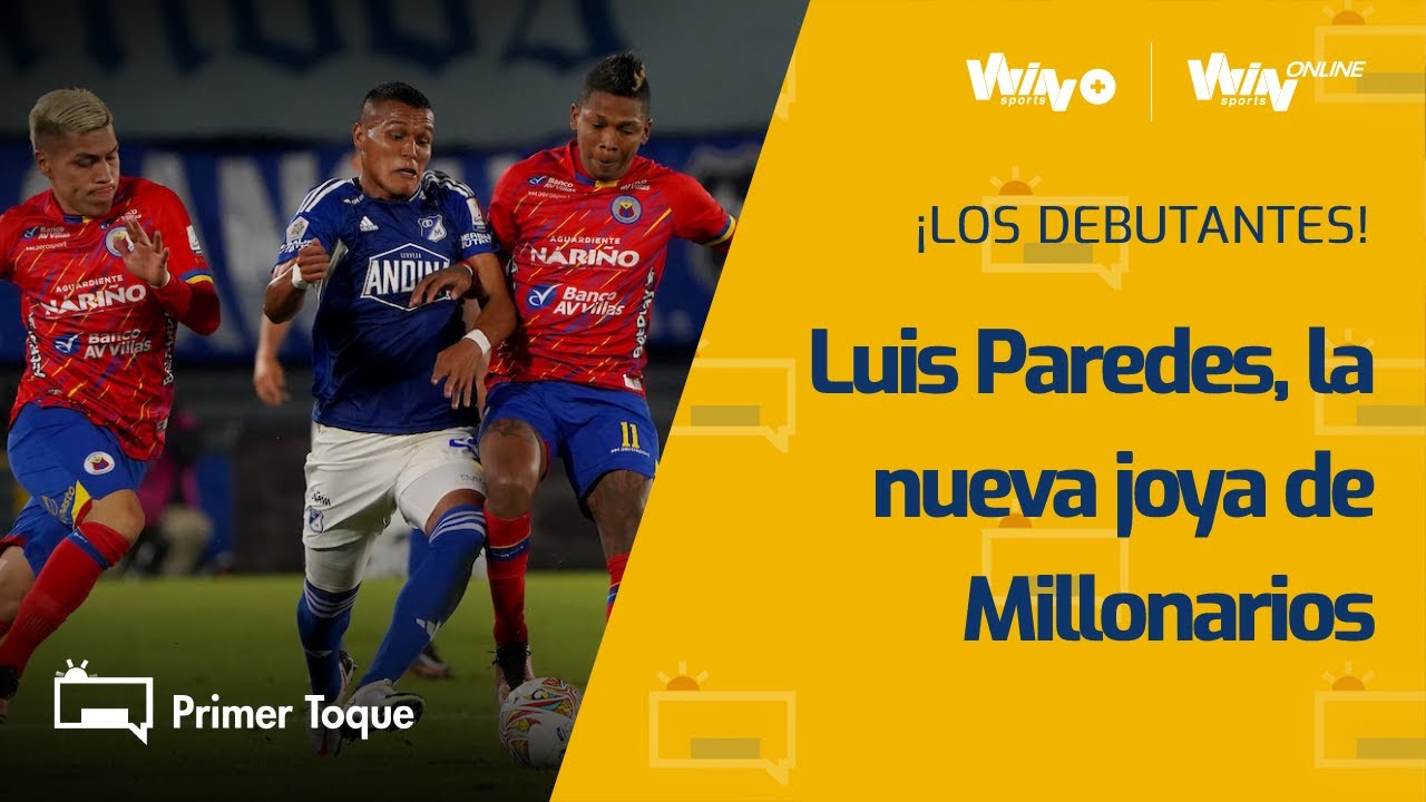 Conoce a Luis Paredes, la nueva joya de Millonarios - YouTube