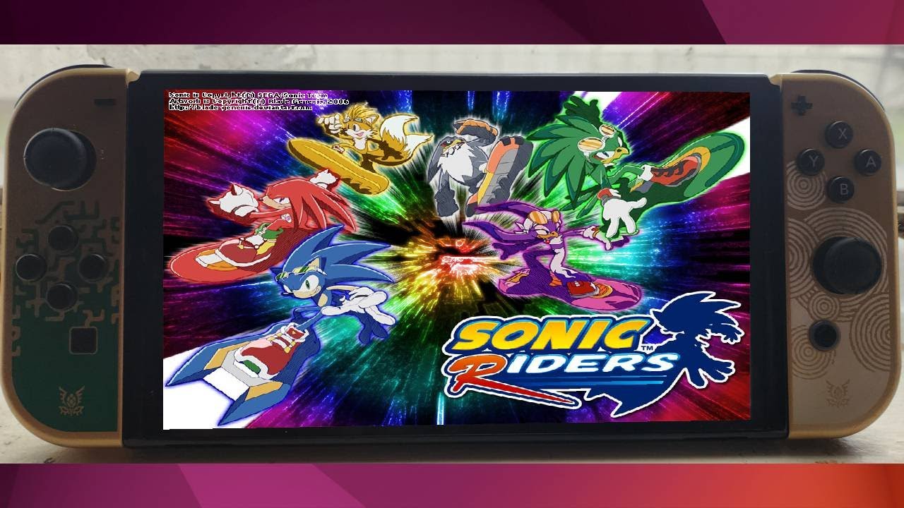 Sonic Riders PS2 Testing on Nintendo Switch - YouTube