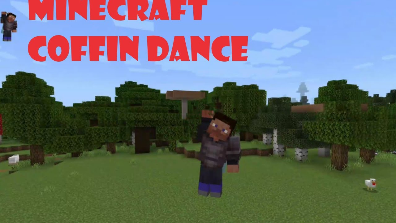 Minecraft tutorial:How to make coffin dance meme|NB Gaming - YouTube
