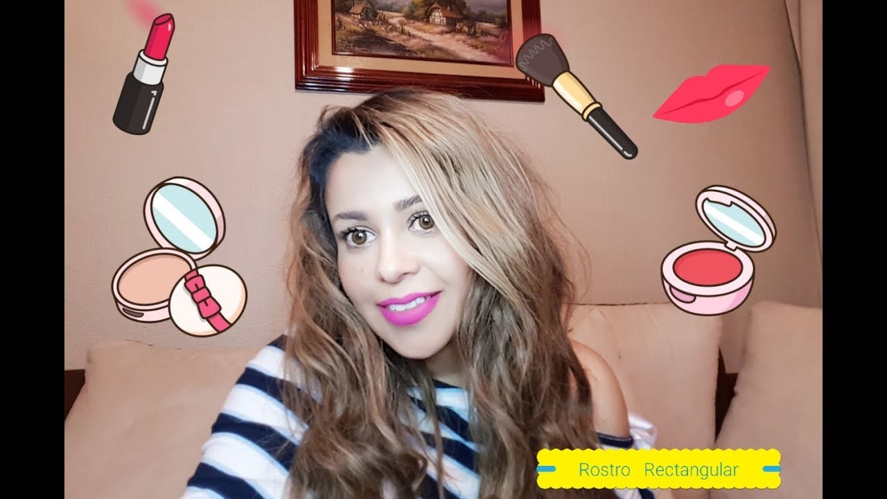 Rostro Rectangular correcciones (Visagismo, Desde Cero) - YouTube