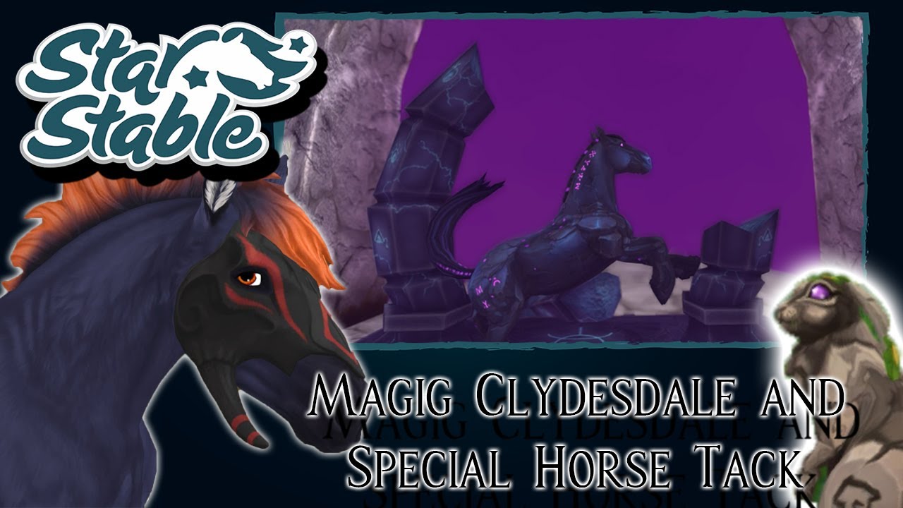 SSO - The Magic Clydesdale and NEW Special Horse Tack (released) - YouTube