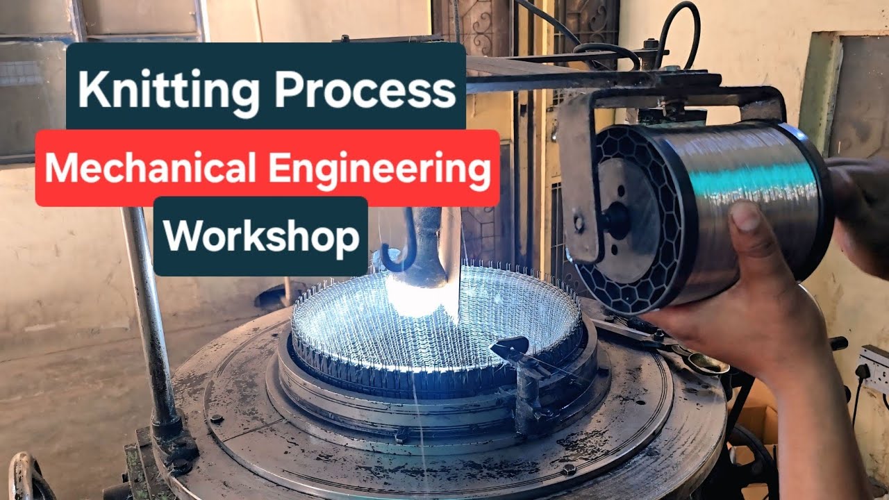 SS Wire Knitting | Mechanical Engineering Workshop - YouTube