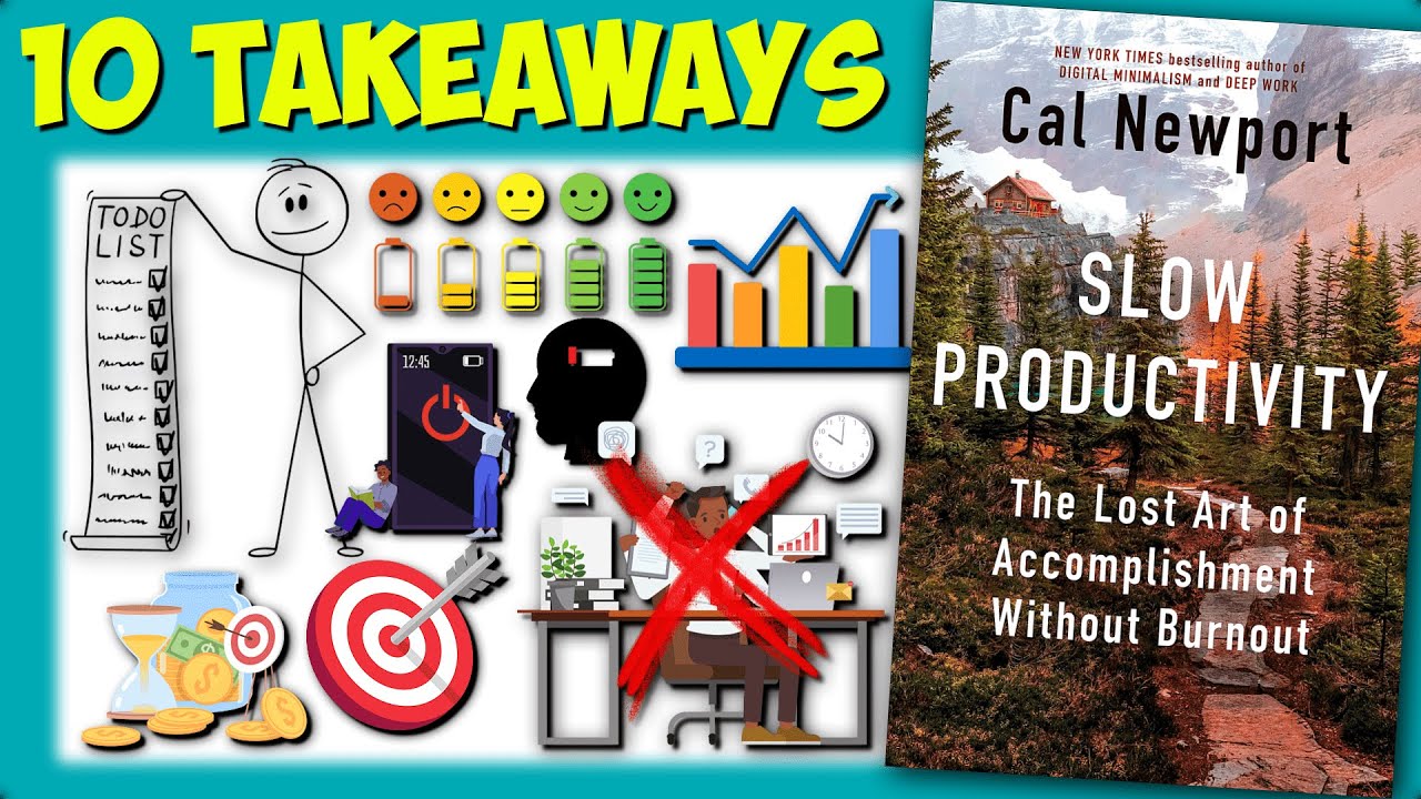 How to Work Less and Achieve More | Slow Productivity Book Summary (10 ...