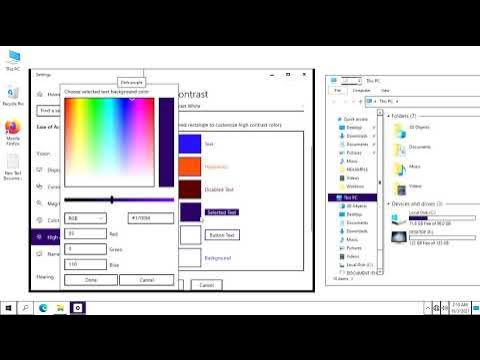 how to change windows border color in windows 10 - YouTube