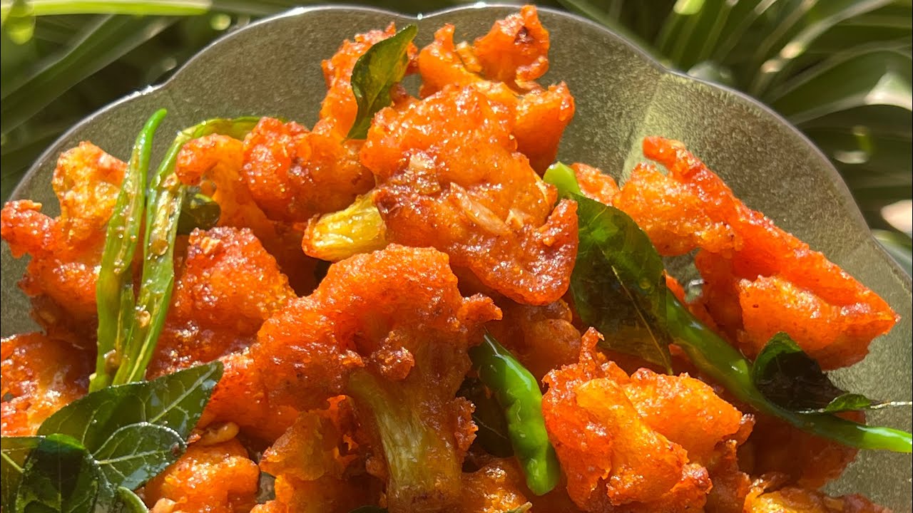 GOBHI 65 | Cauliflower 65 Restaurant Style || How to make Gobi with ...