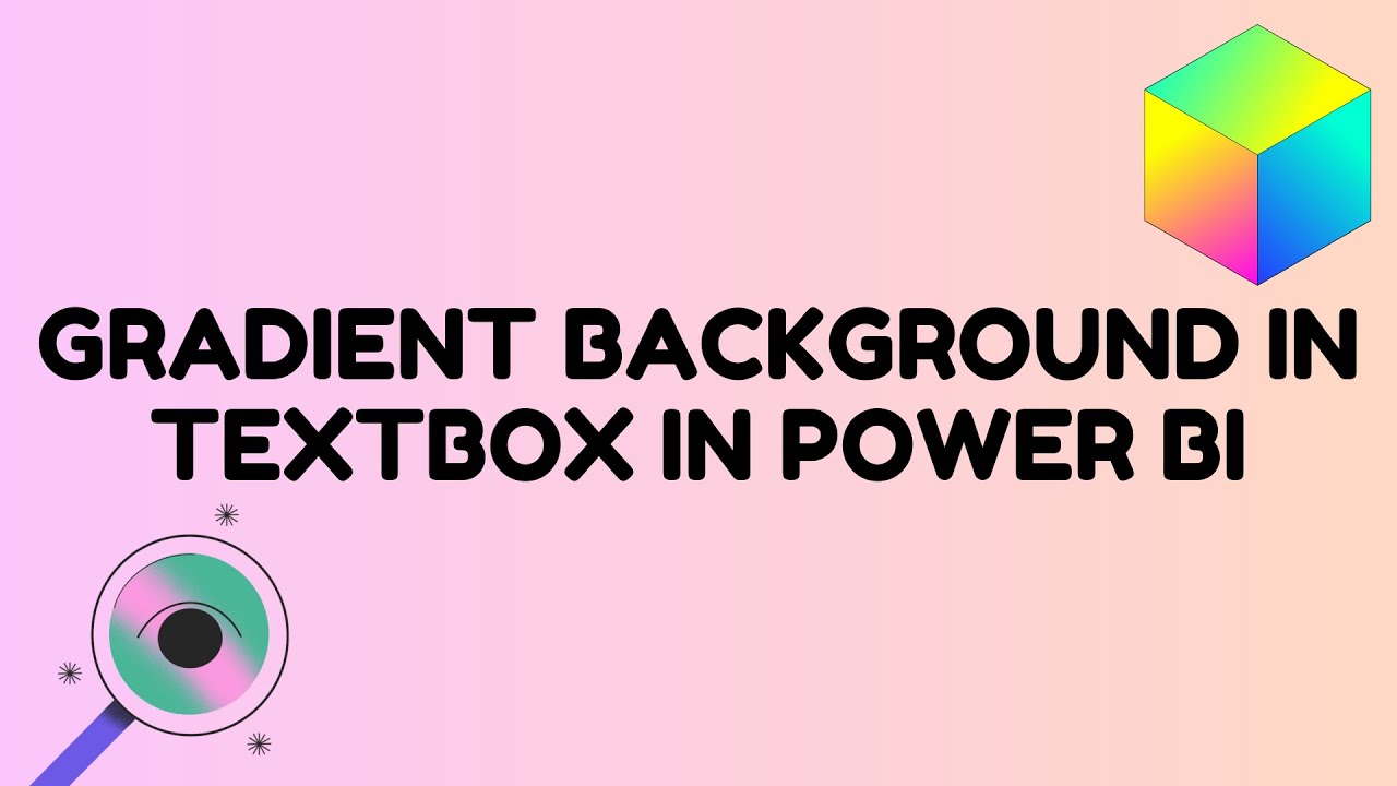 Gradient Background in Textbox in Power BI #dataanalytics #datascience ...
