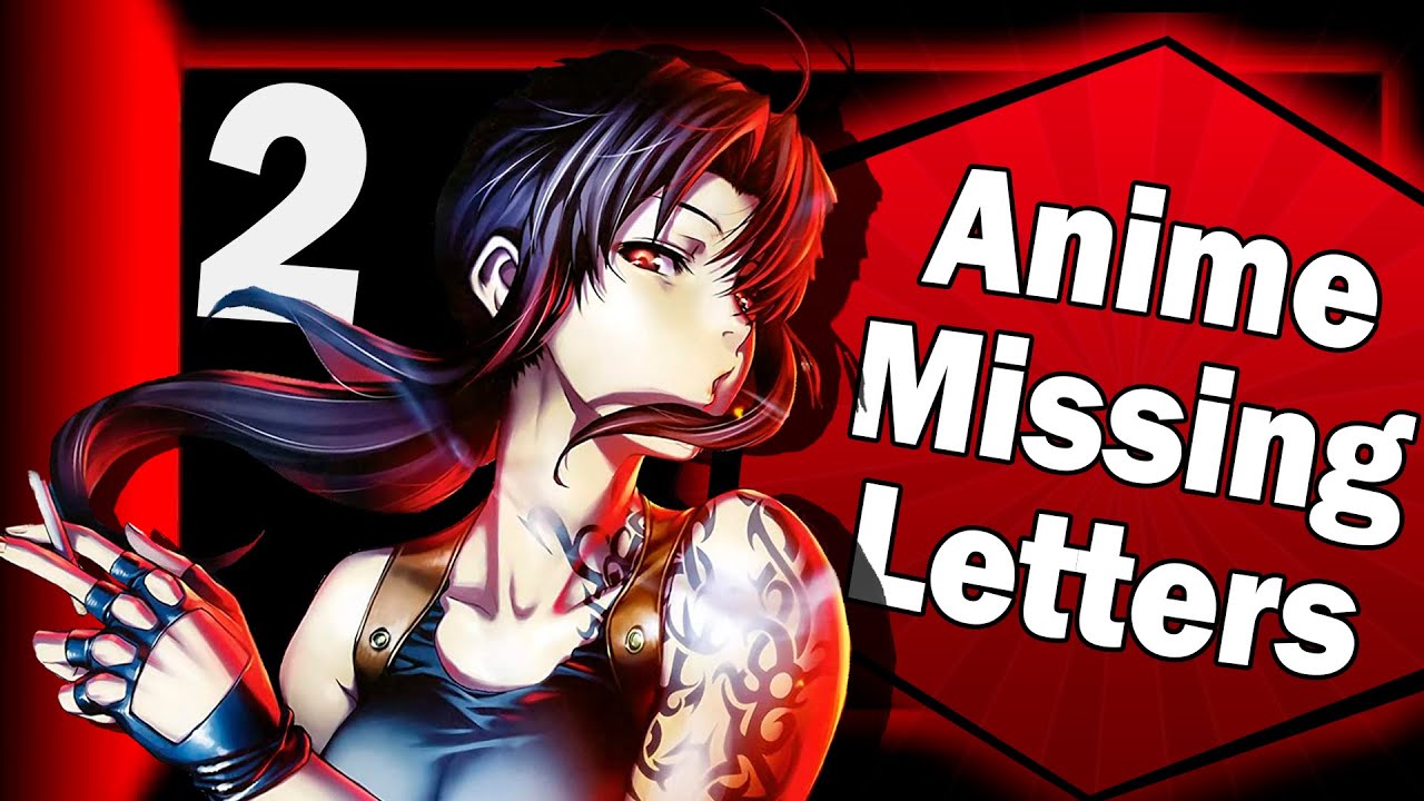 ANIME MISSING LETTERS QUIZ 2 Easy Medium Hard 30 Puzzle s YouTube ANIME MISSING LETTERS QUIZ 2 Easy Medium Hard 30 Puzzle s YouTube