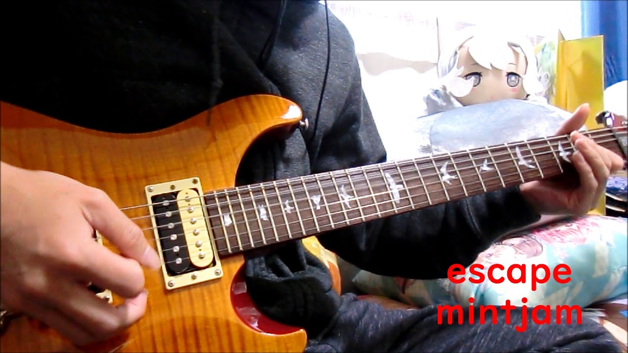 mintjam - escapeのGuitar soloを弾いてみた - YouTube