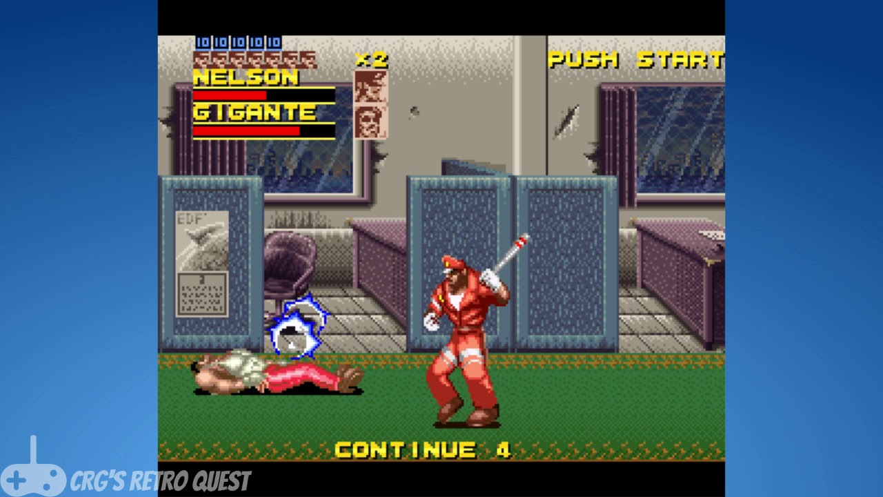 CRG'S RETRO QUEST: Rival Turf! (SNES) - Part 2 (Final) - YouTube