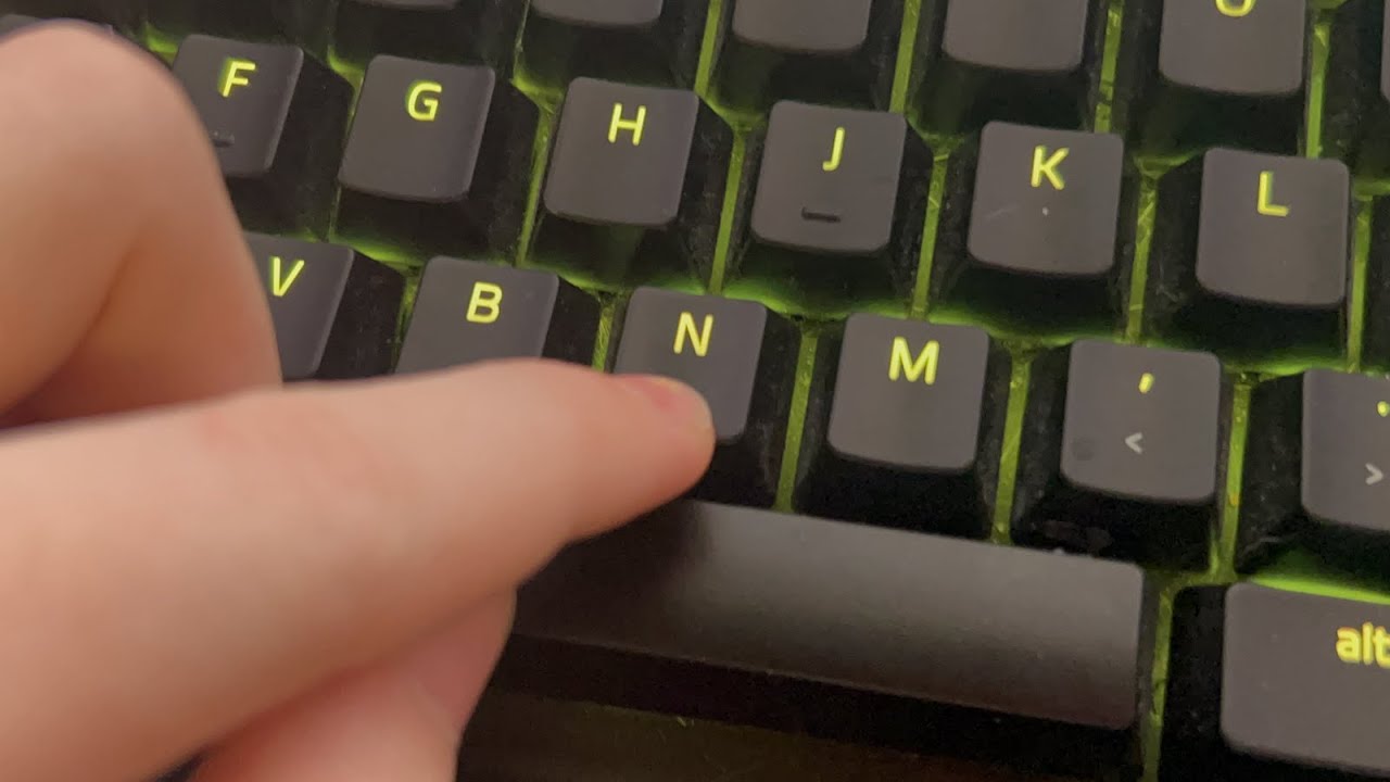 Pressing N on my keyboard - YouTube