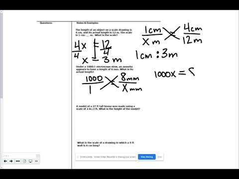 8.04 Scale Drawings and Models Lesson Video - YouTube