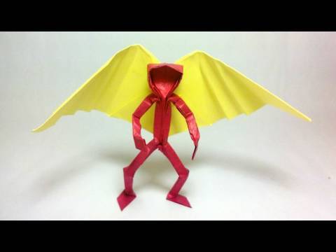 Origami Angel's Wings (by Jo Nakashima) - YouTube