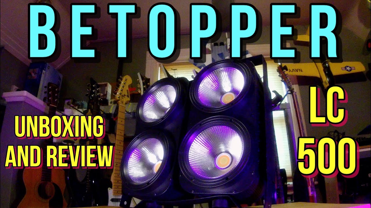 Betopper LC 500 Blinder Light , Unboxing and Review 13,000 !!! LUMENS # ...