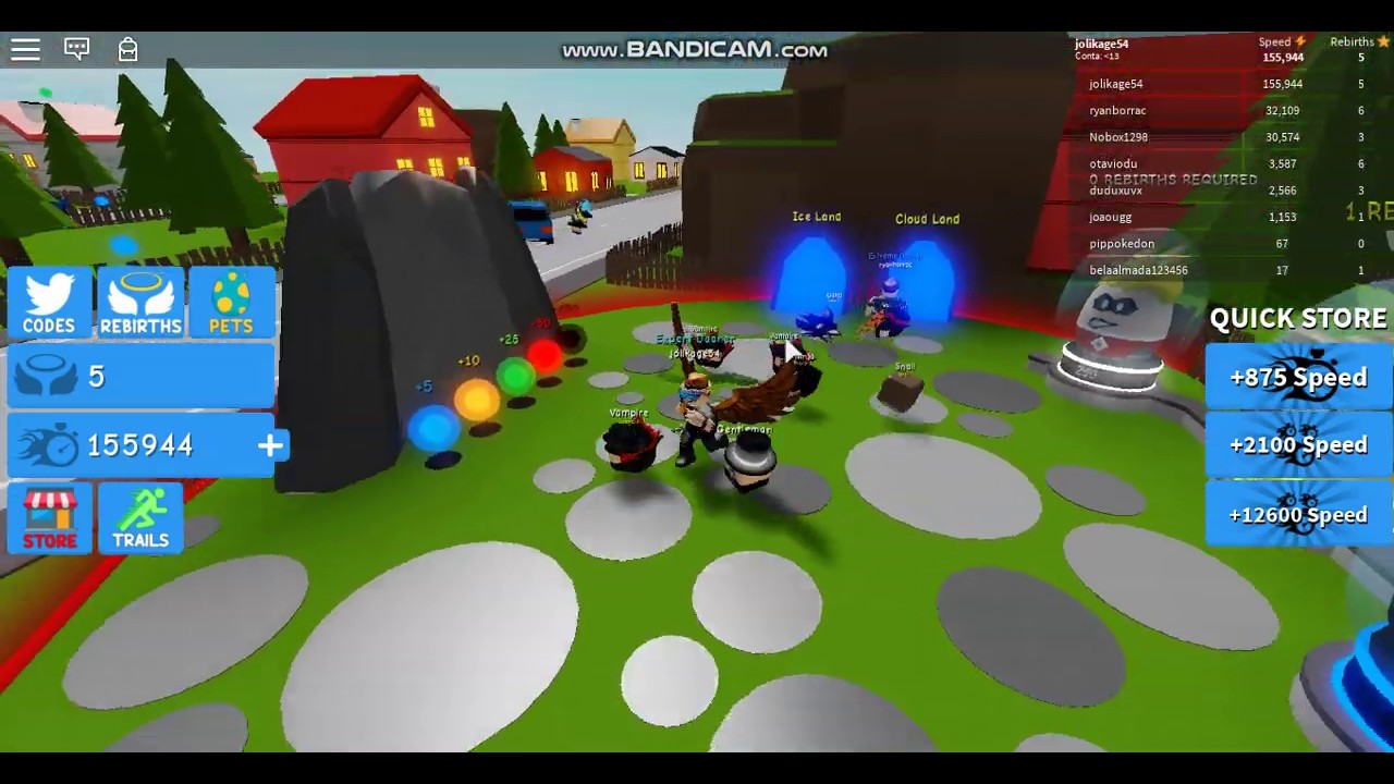 Portal de 5 Rebirth [[ Roblox - Dashing Simulator ]] - YouTube