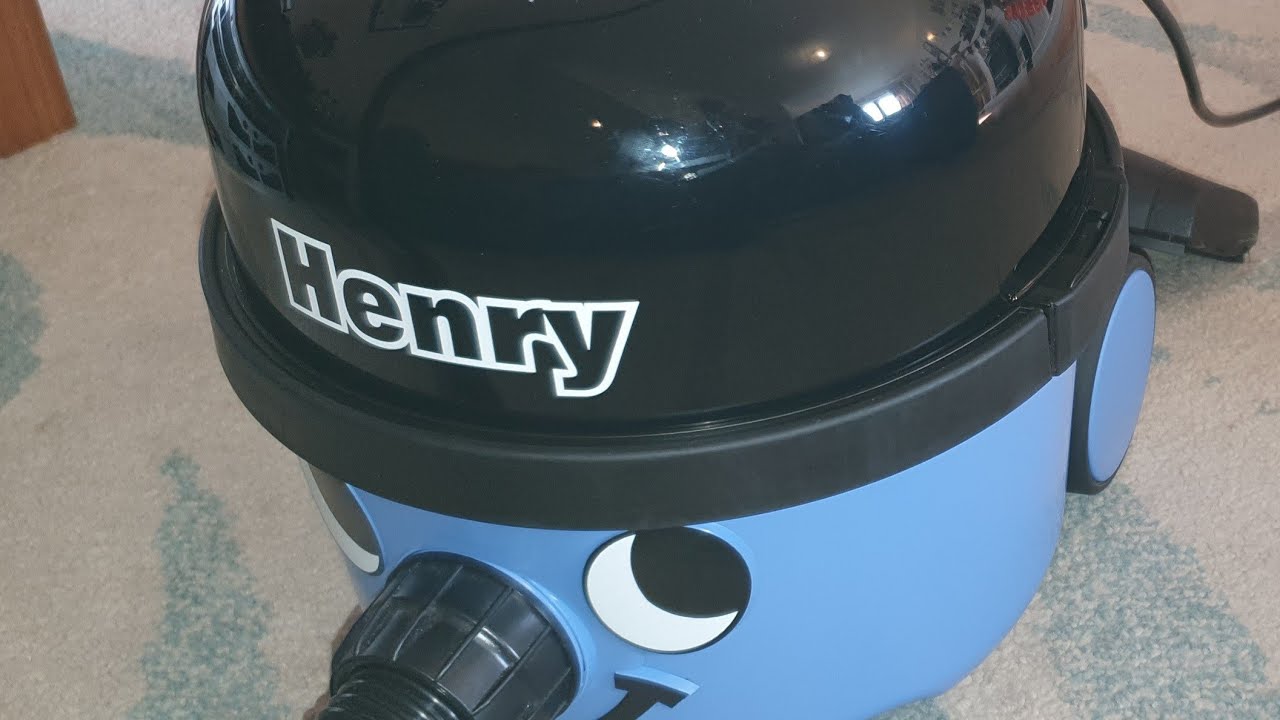 numatic henry hoover hvr160 2020 blue vacuuming - YouTube