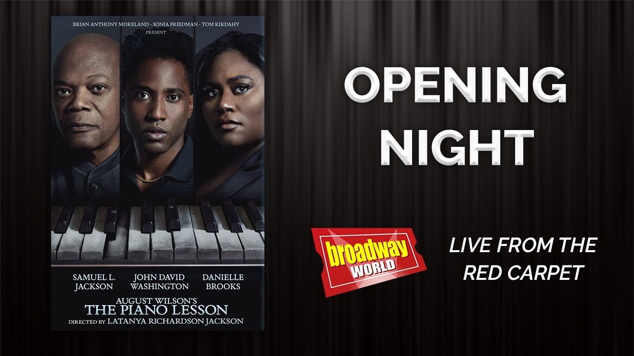 LIVE from THE PIANO LESSON Opening Night Red Carpet - YouTube