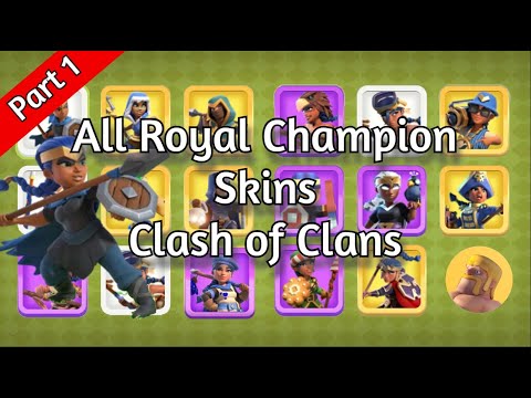 All Royal Champion Skins in Clash of Clans! Part 1 - Just For Fun ...