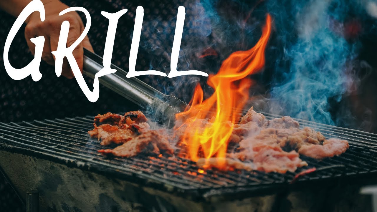 [ASMR] One Hour of Soothing Grill Sounds – Sizzling Meat - YouTube