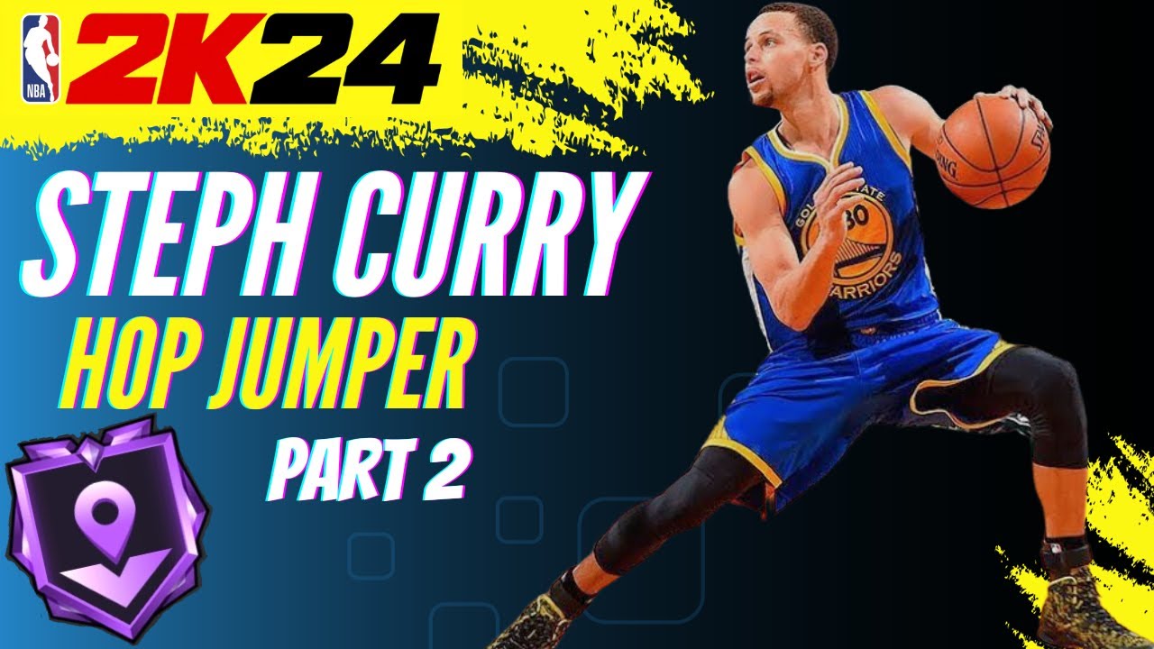 NBA 2k24 - Steph Curry Hop Jumper Part 2 - YouTube