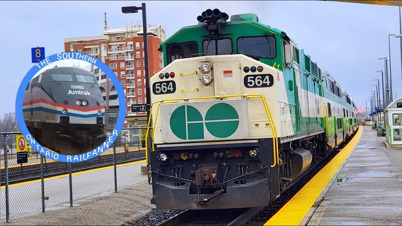 Amazing Crew!! GO 1961 Arriving & Departing Oakville | 03/10/2024 - YouTube