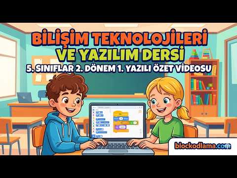 BTY 5. Sınıflar 2. Dönem 1. Yazılı Özet Video