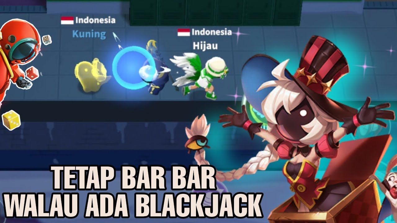 PESULAP BAR BAR!!! TETAP JADI HANTU WALAUPUN ADA BLACKJACK - Super Sus - YouTube