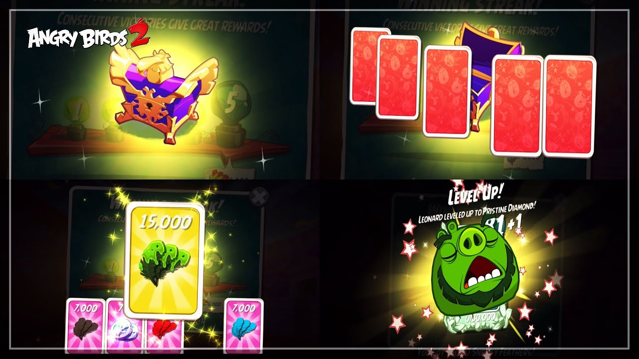 Angry Birds 2 Arena - Open Legendary Chest - Arena Battle Challenge ...