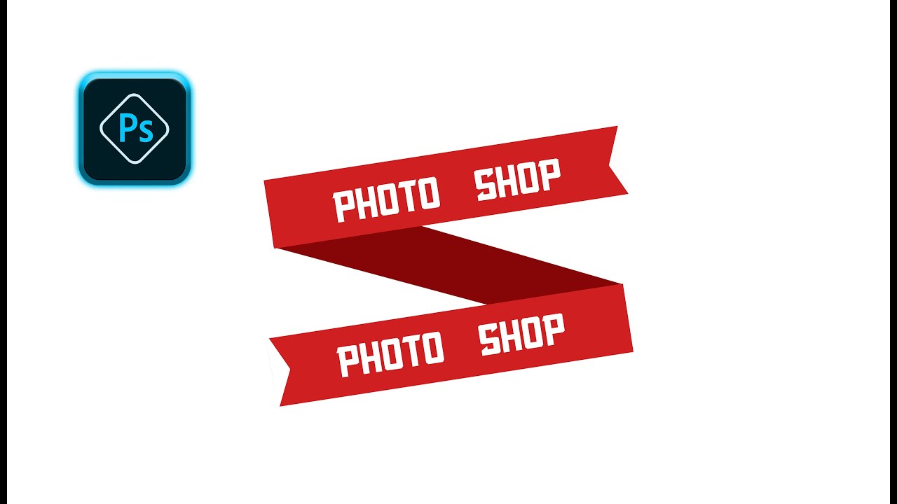 How to Create Amazing ribbon design in Photoshop CC 2020 | Photoshop ...