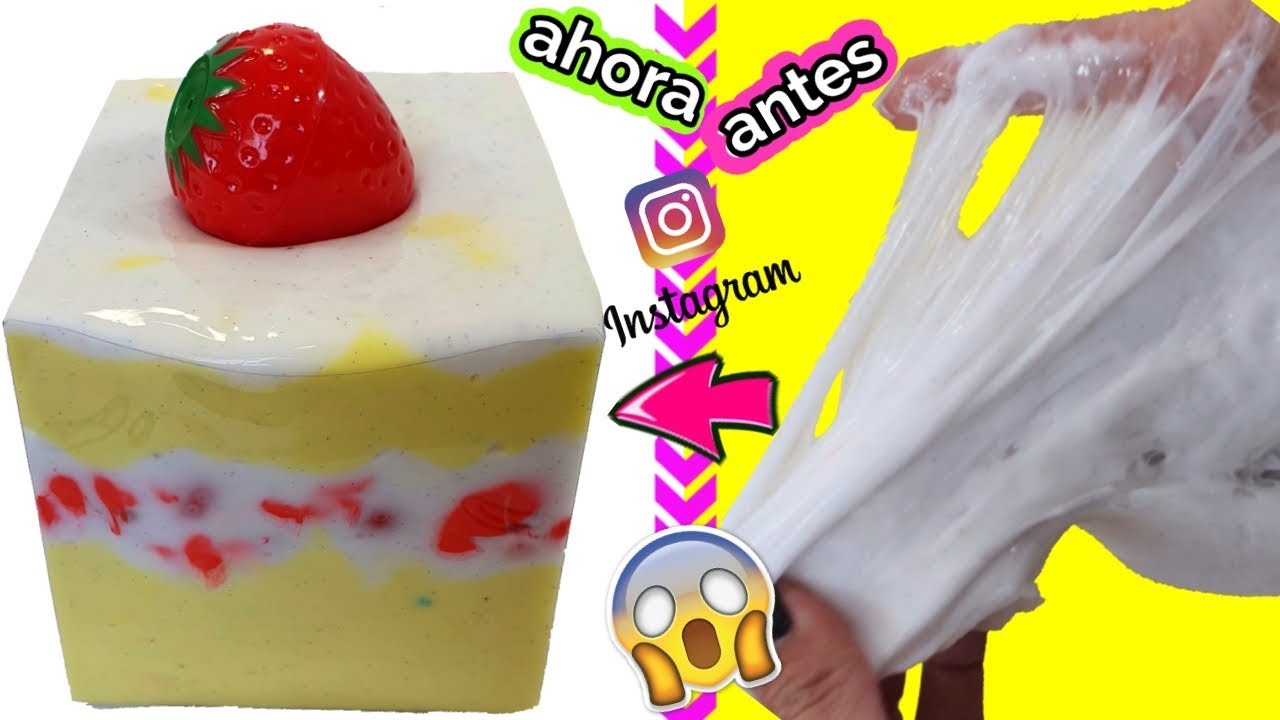 DIY Xtreme slime makeovers INSTAGRAM SLIME - YouTube