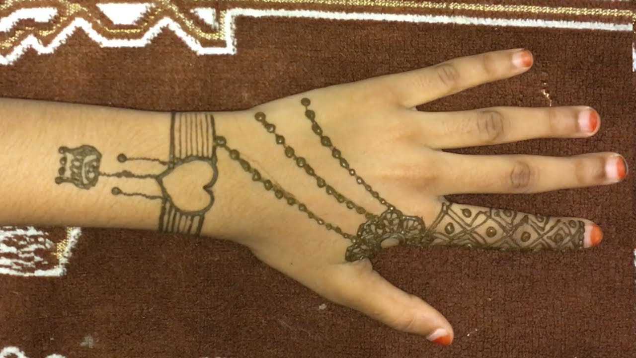 BEST SIMPLE SMART MEHANDI DESIGNS - YouTube