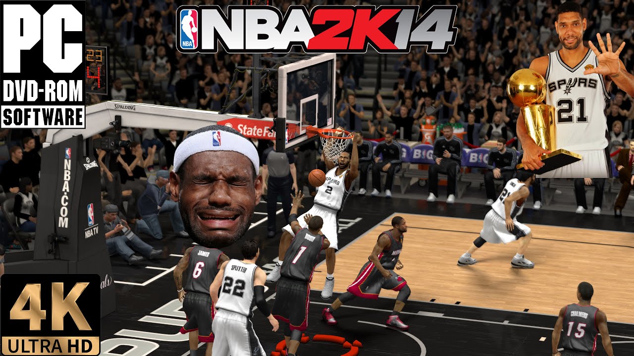 2K14 is a Legend！【PC】NBA 2K14 2014 Playoff Finals Game 5 San Antonio ...
