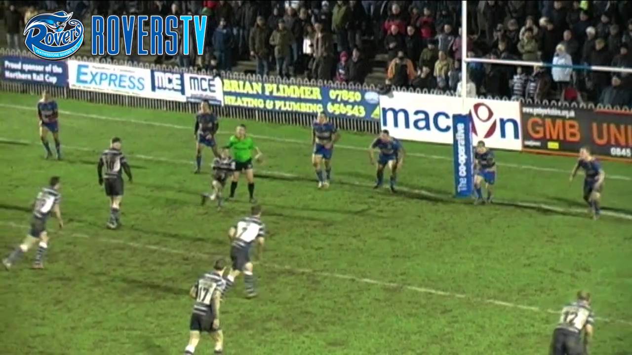Fev Rovers TV - Featherstone Rovers 54 Doncaster 10 - Northern Rail Cup ...