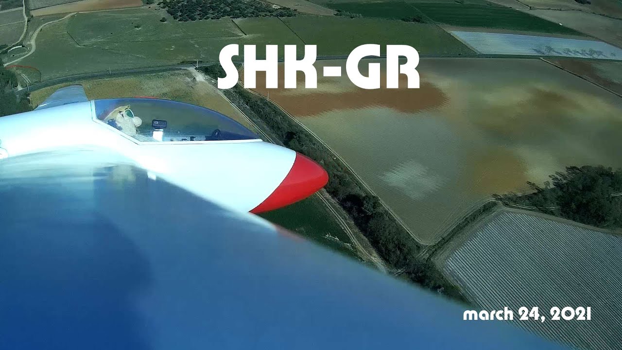 Rc Glider - SHK-GR Premier vol du printemps - YouTube