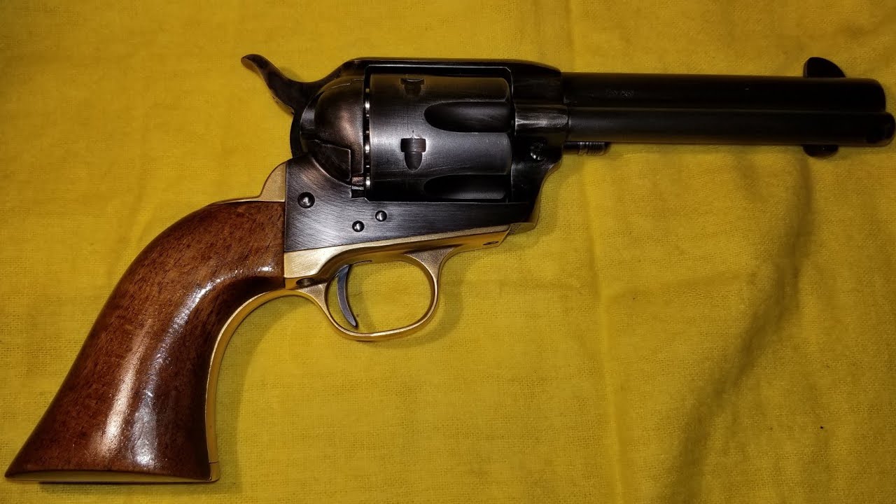 .357 Uberti Cattleman with sanded finish - YouTube