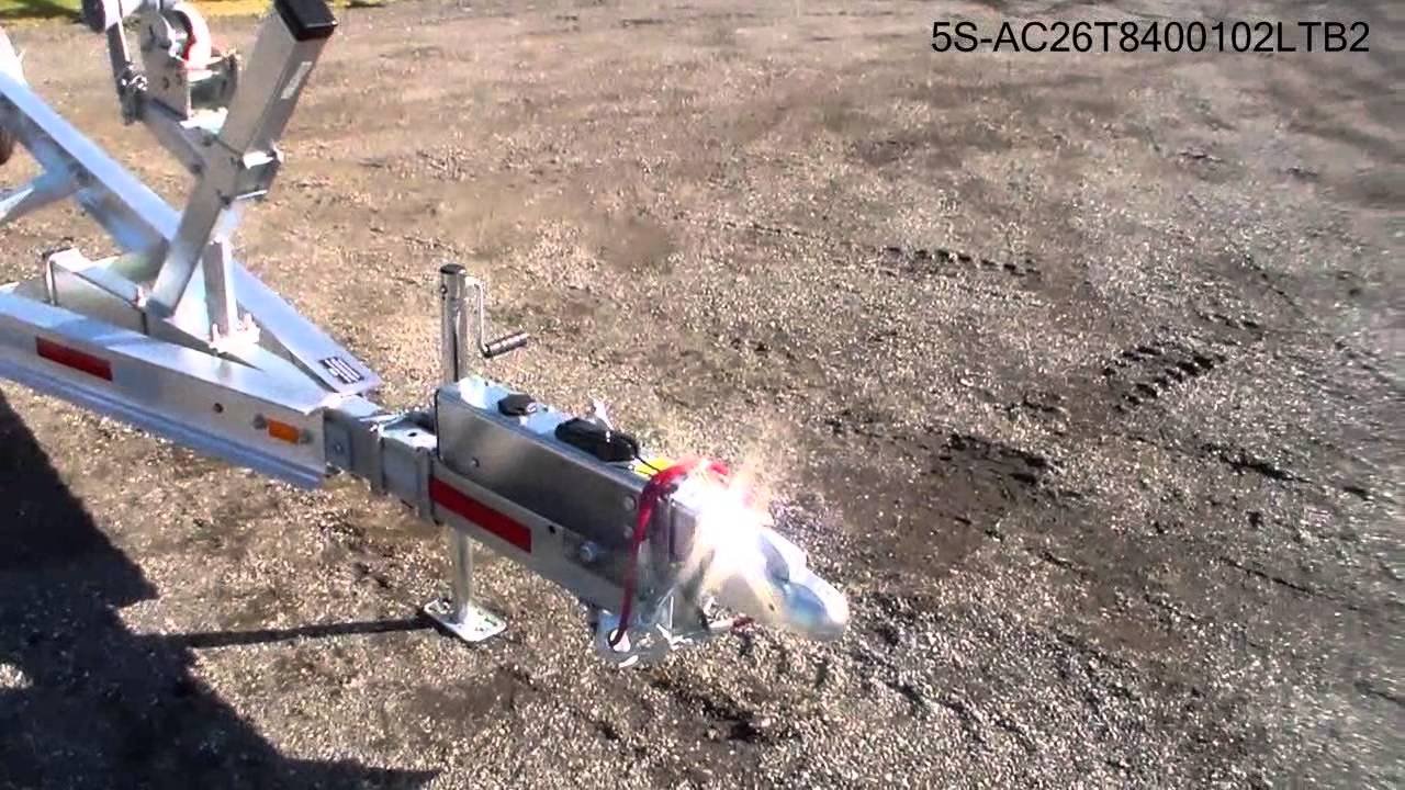 Load Rite 5S-AC26T8400102LTB2 from Pirate Marine Boat Trailers - YouTube