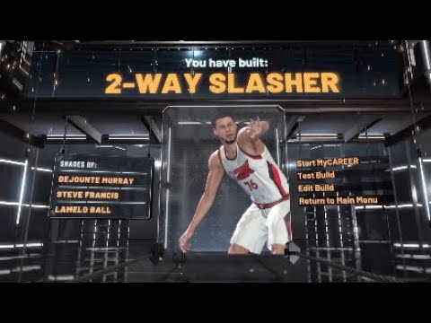 RARE "2-way slasher" w/75 3pt rating! Nba 2k22 CURRENT GEN - YouTube