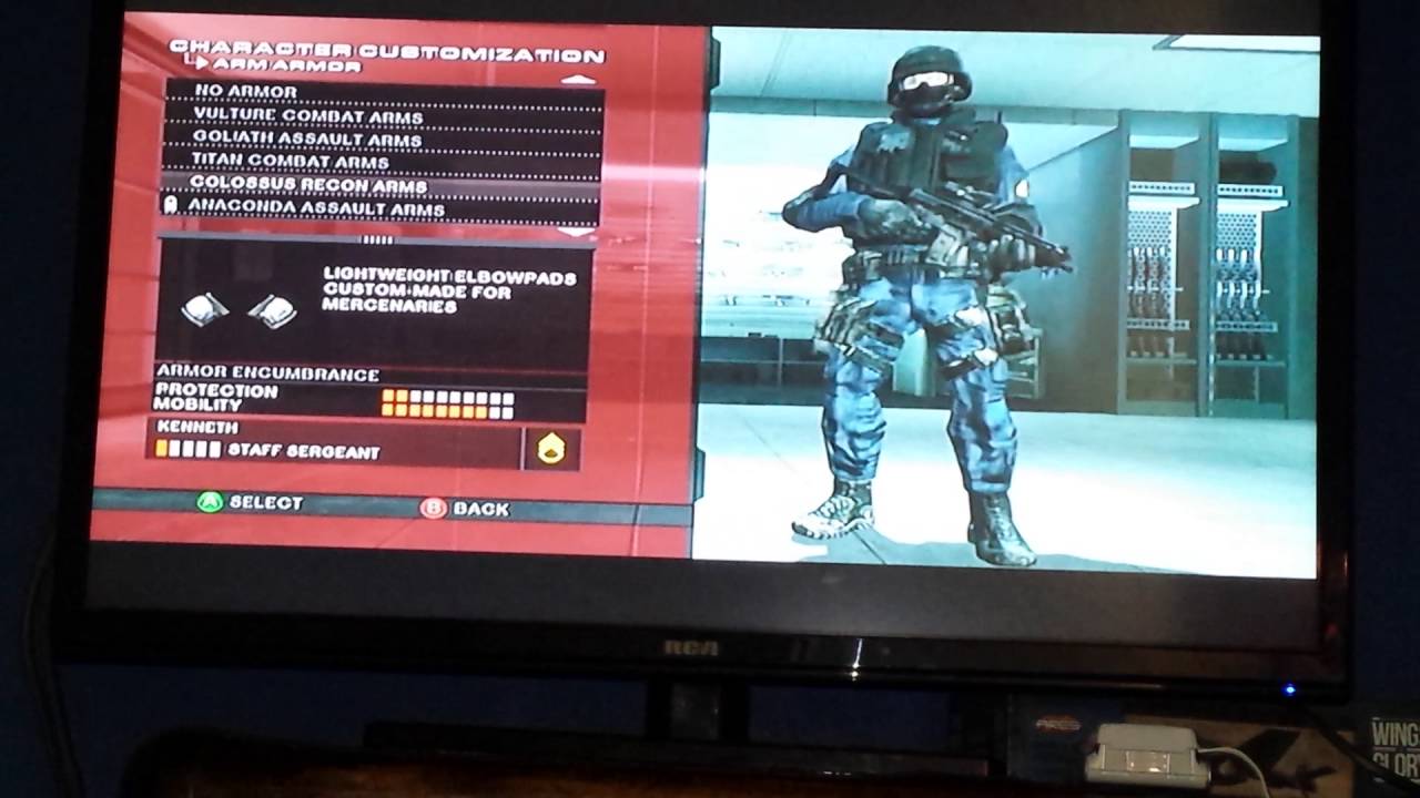 rainbow six vegas 2 loadout lapd swat - YouTube