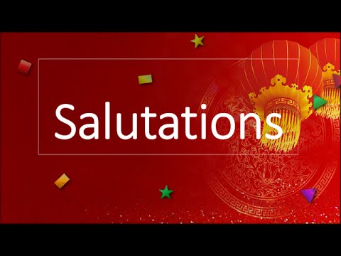 chinois #4 Salutations - YouTube