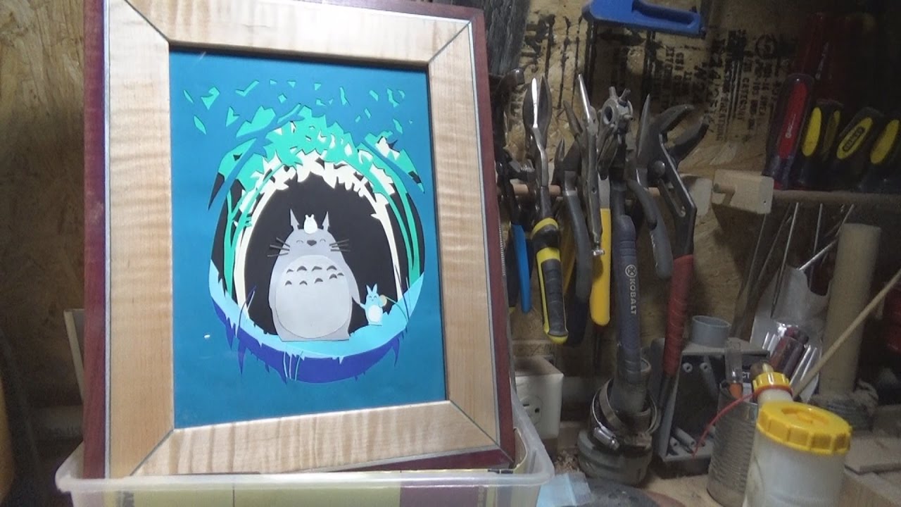 Make A Picture Frame With Aluminum Accents - YouTube