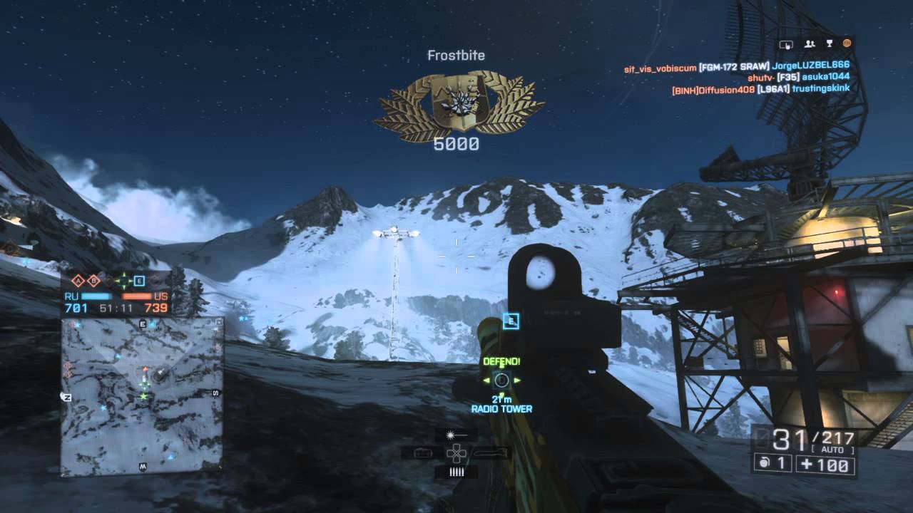 Battlefield 4™ Frostbite Paint Unlocked - YouTube