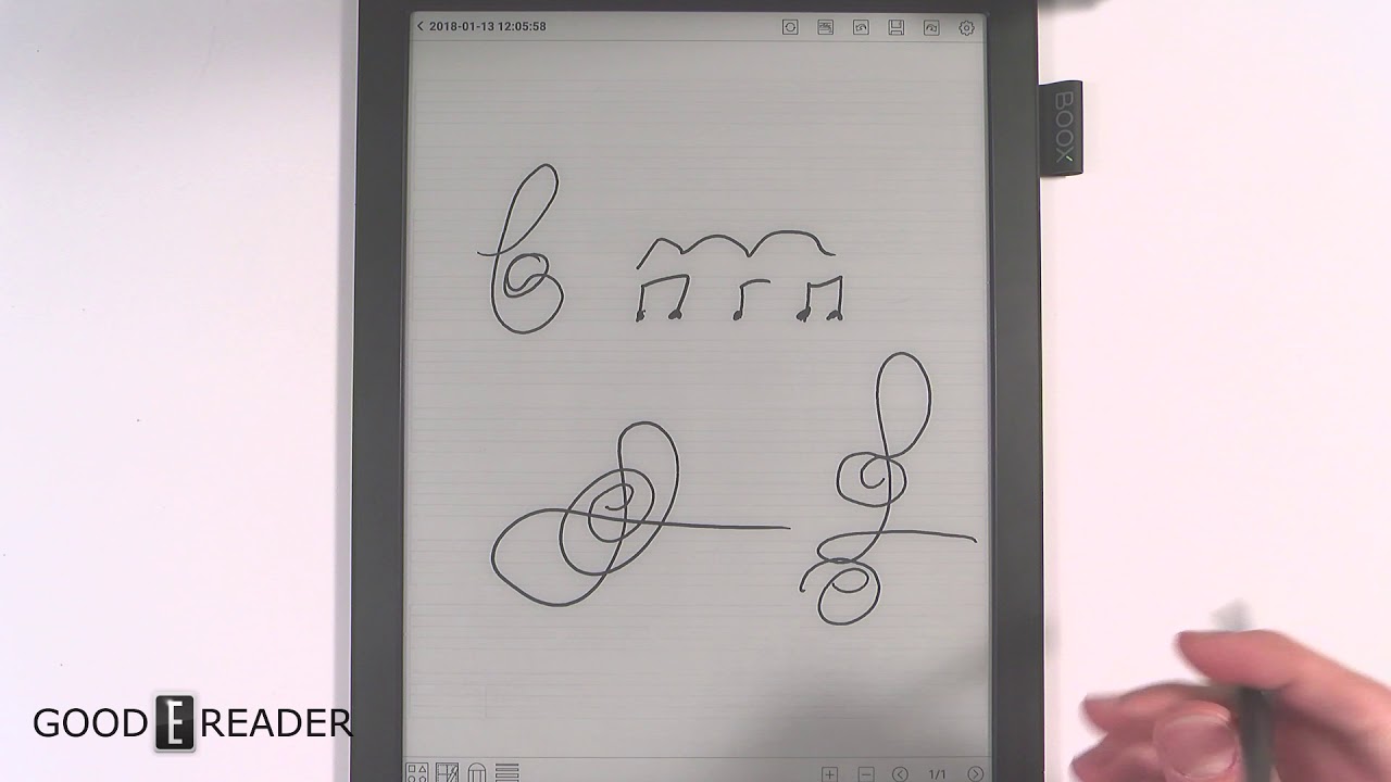 Let's take notes and draw on the Onyx Boox MAX2 - YouTube